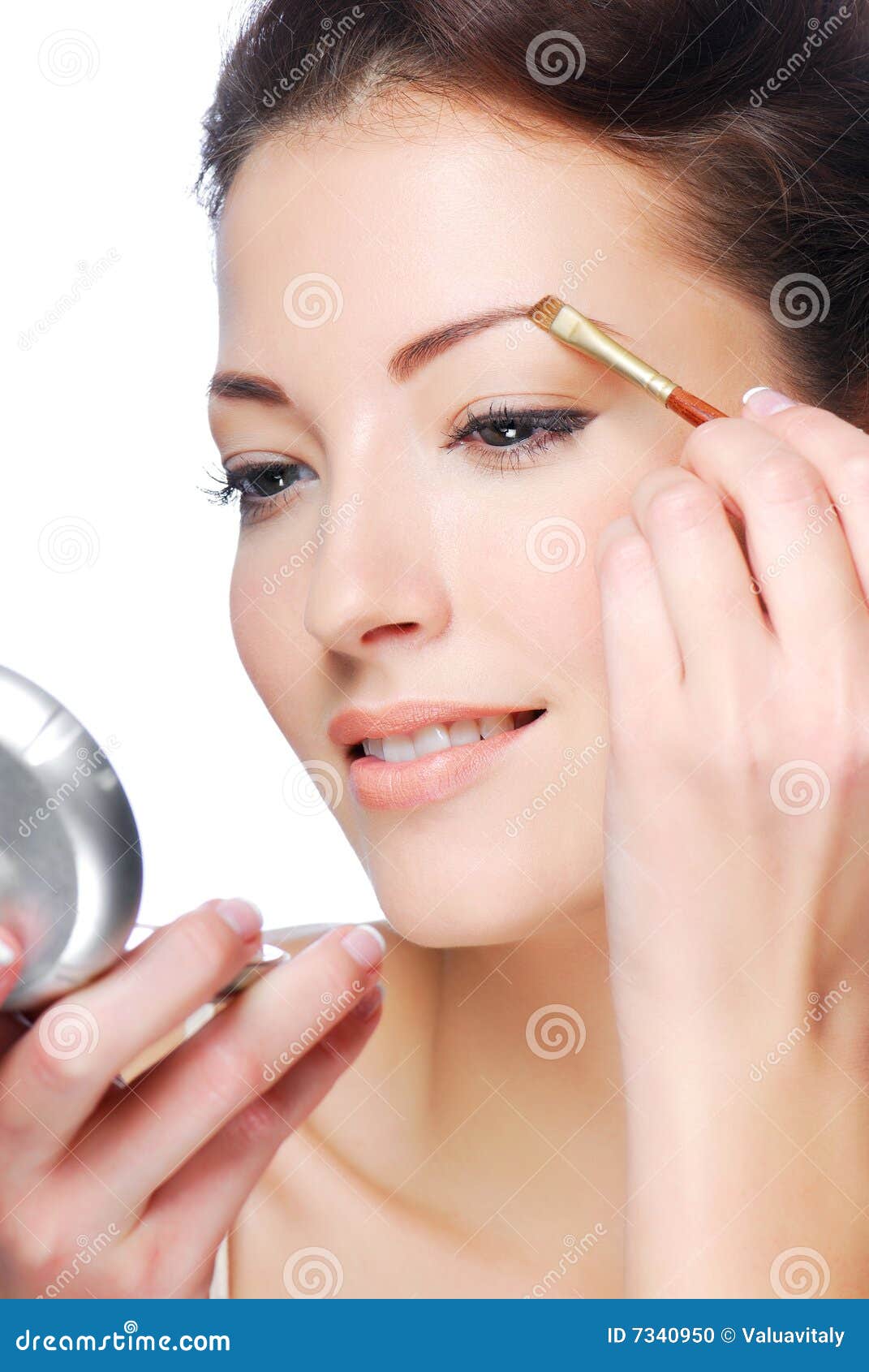 Beautiful eyebrows stock photo. Image of healthy, adult - 7340950