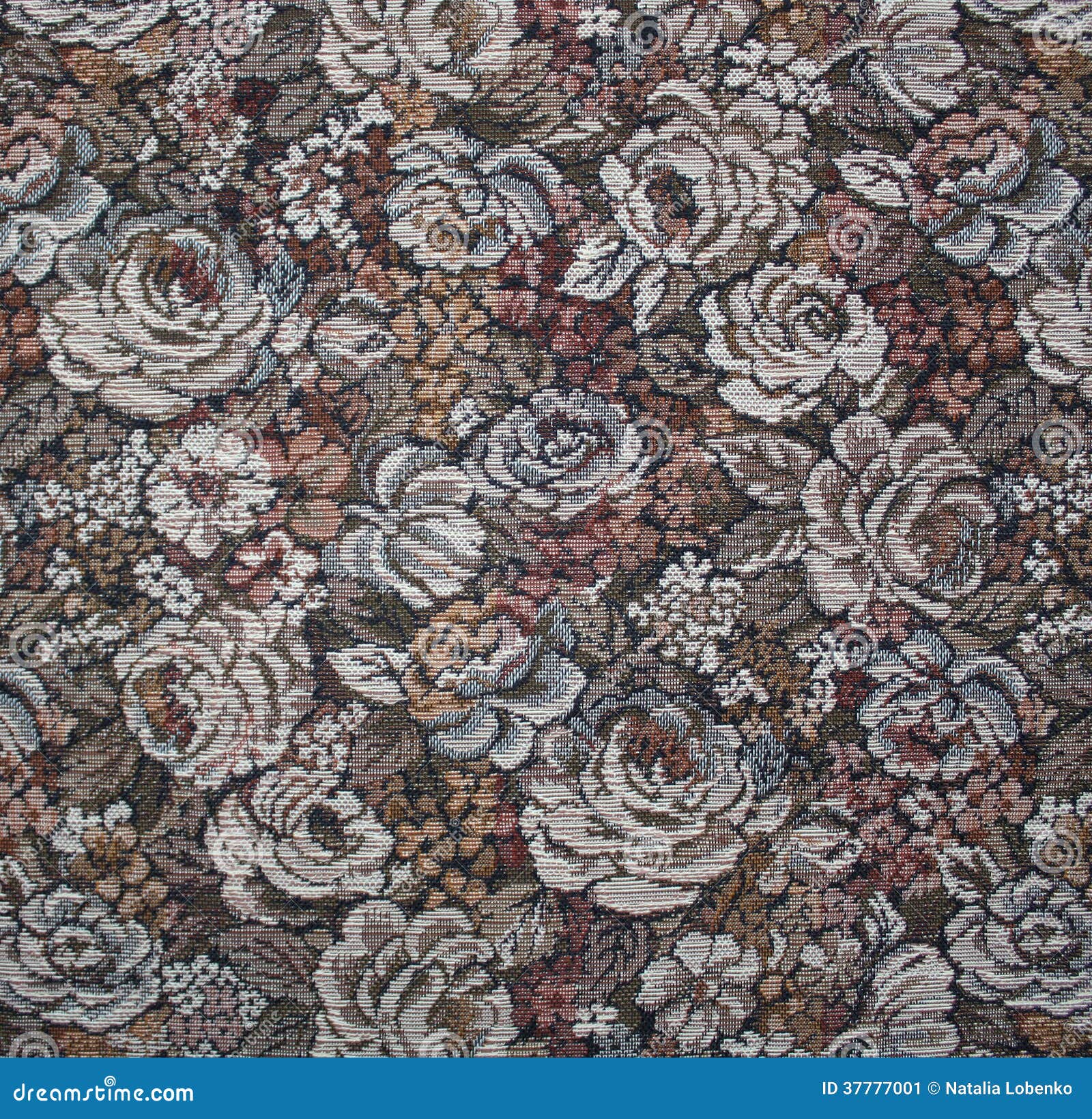 Beautiful Fabric With Painted Butterflies Royalty-Free Stock Photo ...