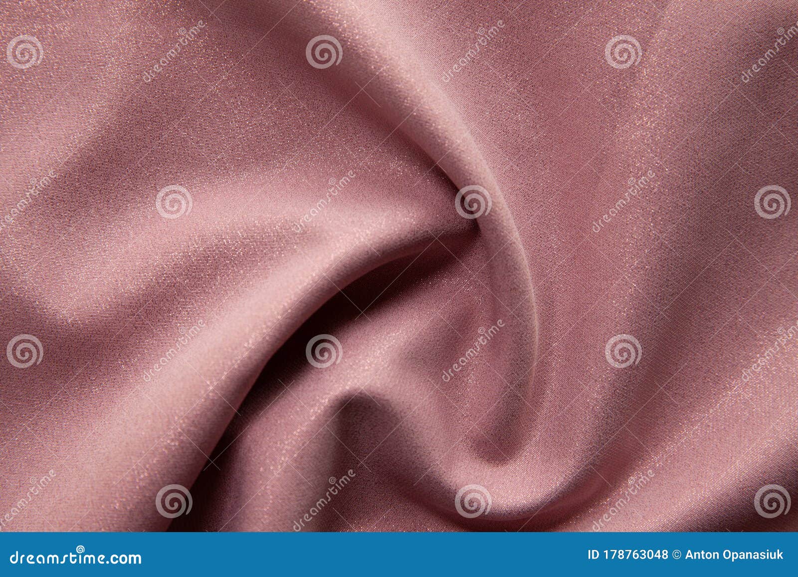 Beautiful Fabric of One Color is Folded on a Table Stock Photo - Image ...