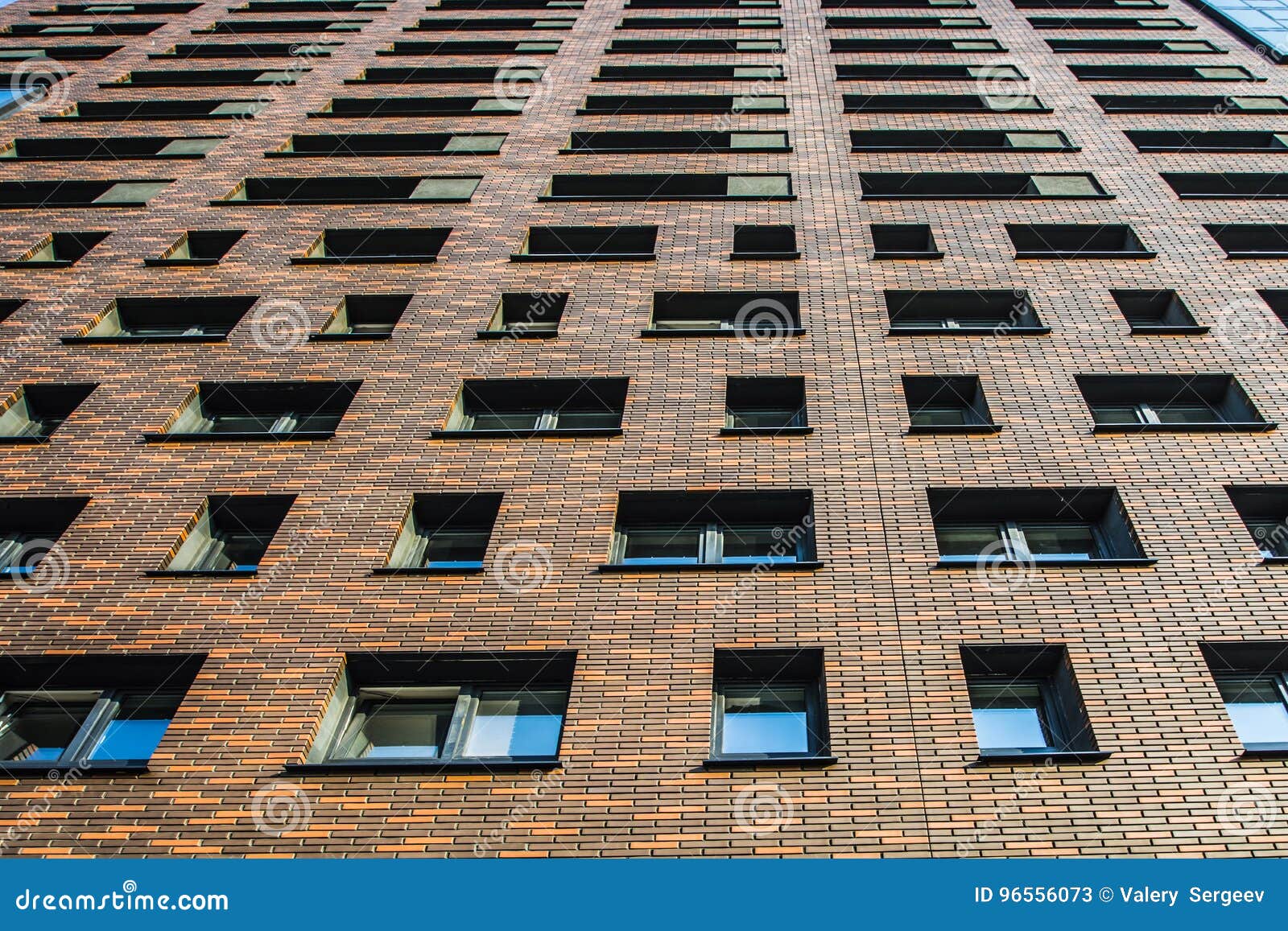The Beautiful Facade of the New High-rise Apartment Building Stock ...