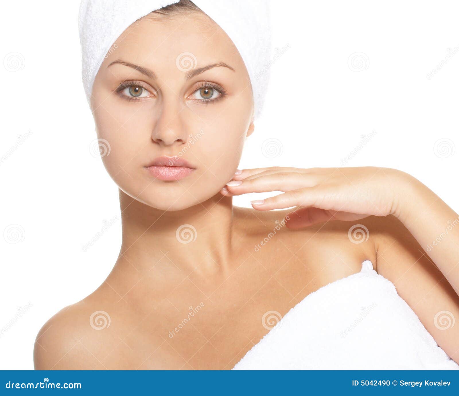 Beautiful face stock photo. Image of health, wellbeing - 5042490