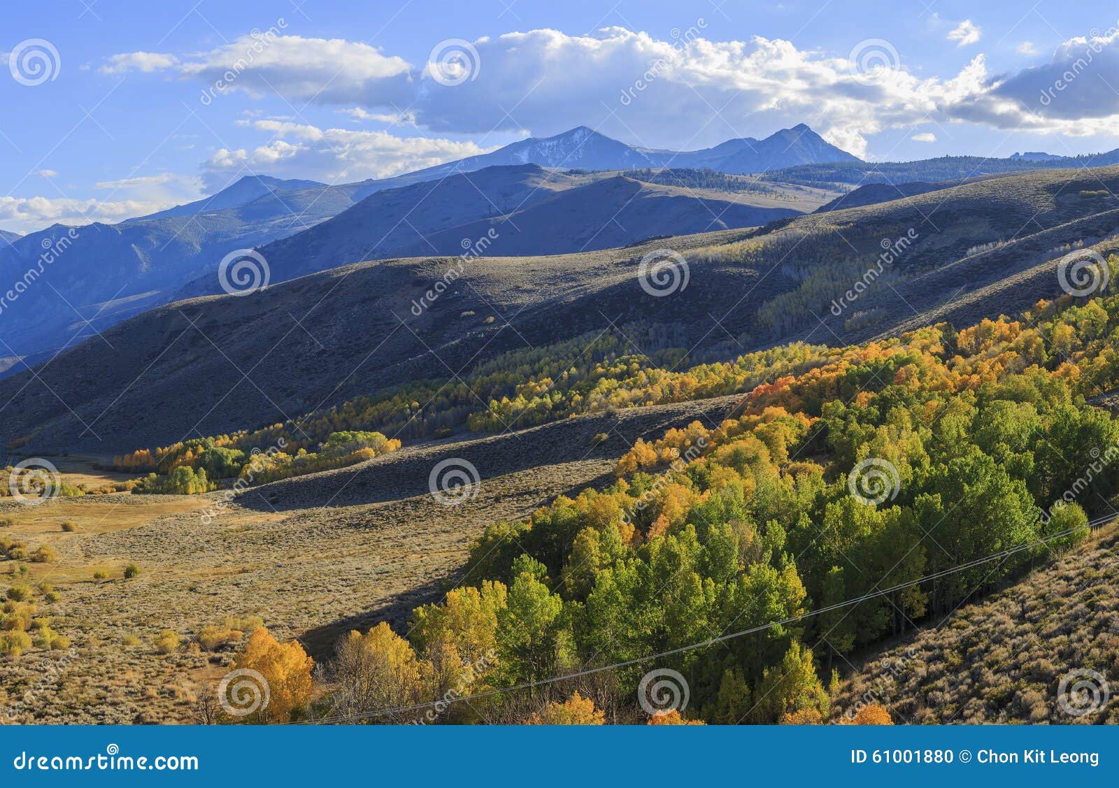 Beautiful Fall Color in California Stock Photo - Image of mountain ...