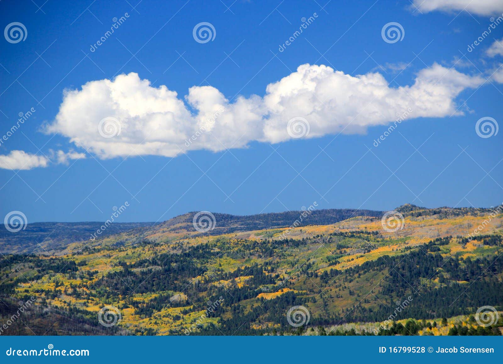Beautiful Fall Mountainscape Stock Photo - Image of majestic, leaves ...
