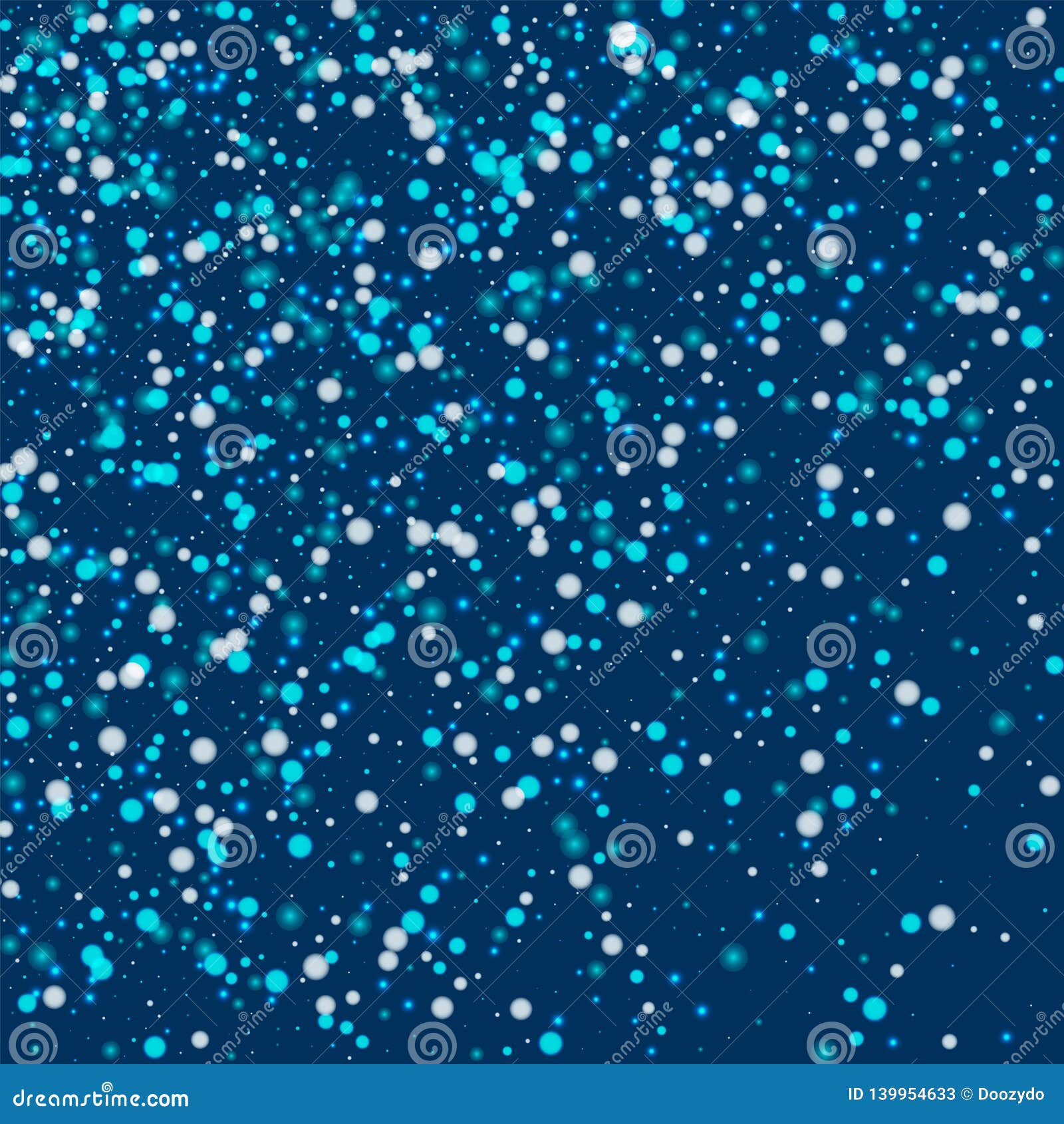 Beautiful Falling Snow. Abstract Scatter with Stock Illustration ...