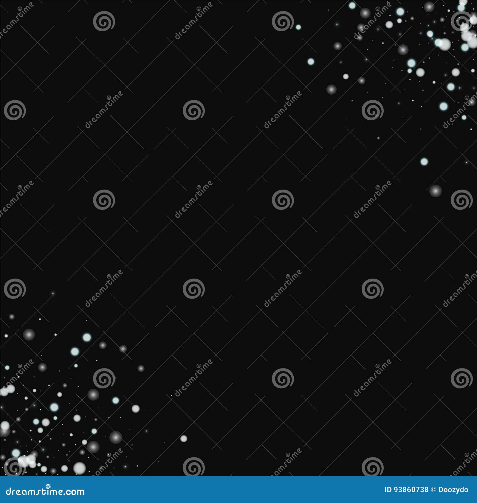 Beautiful falling snow. stock vector. Illustration of holiday - 93860738