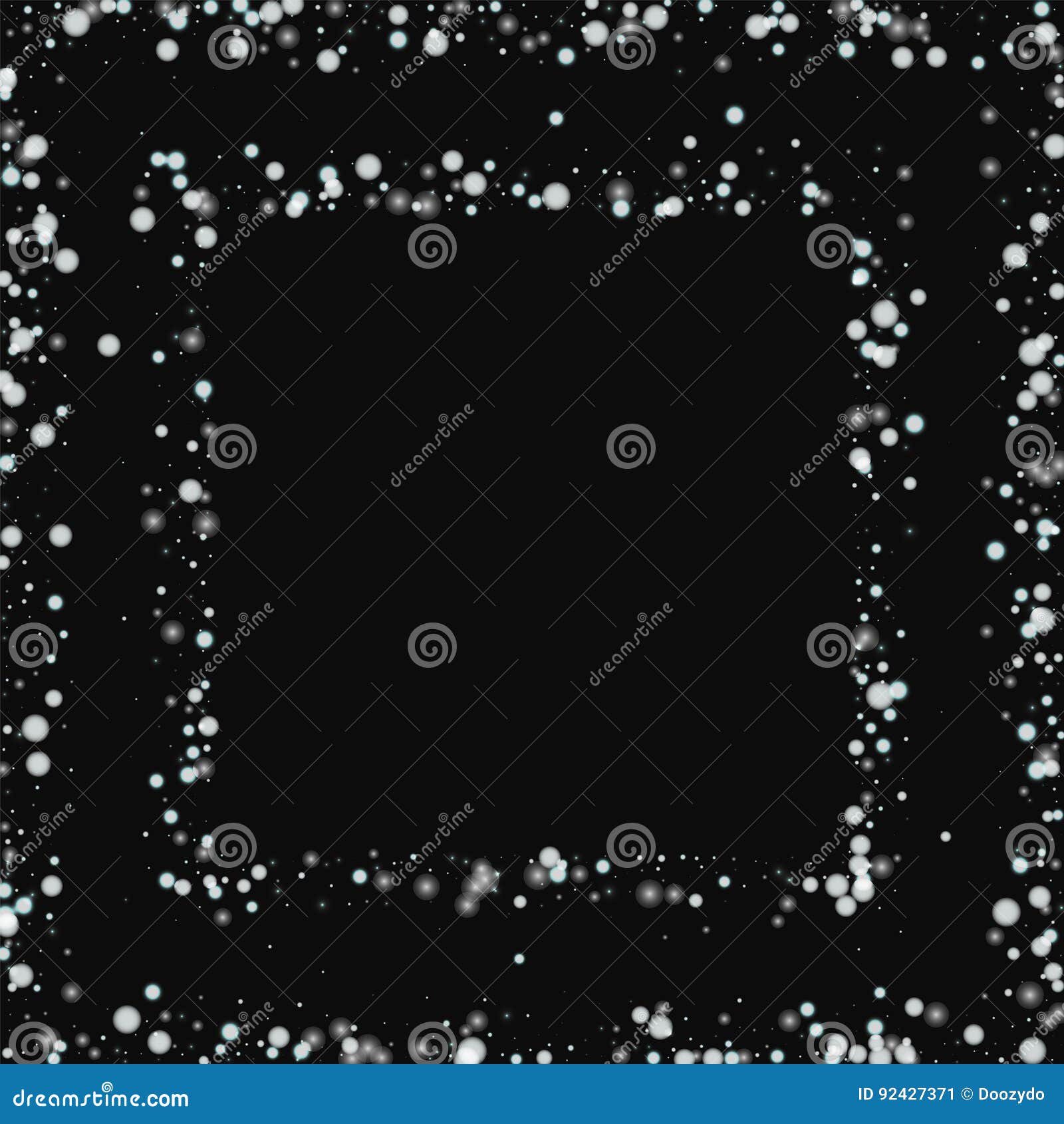 Beautiful falling snow. stock vector. Illustration of celebration ...