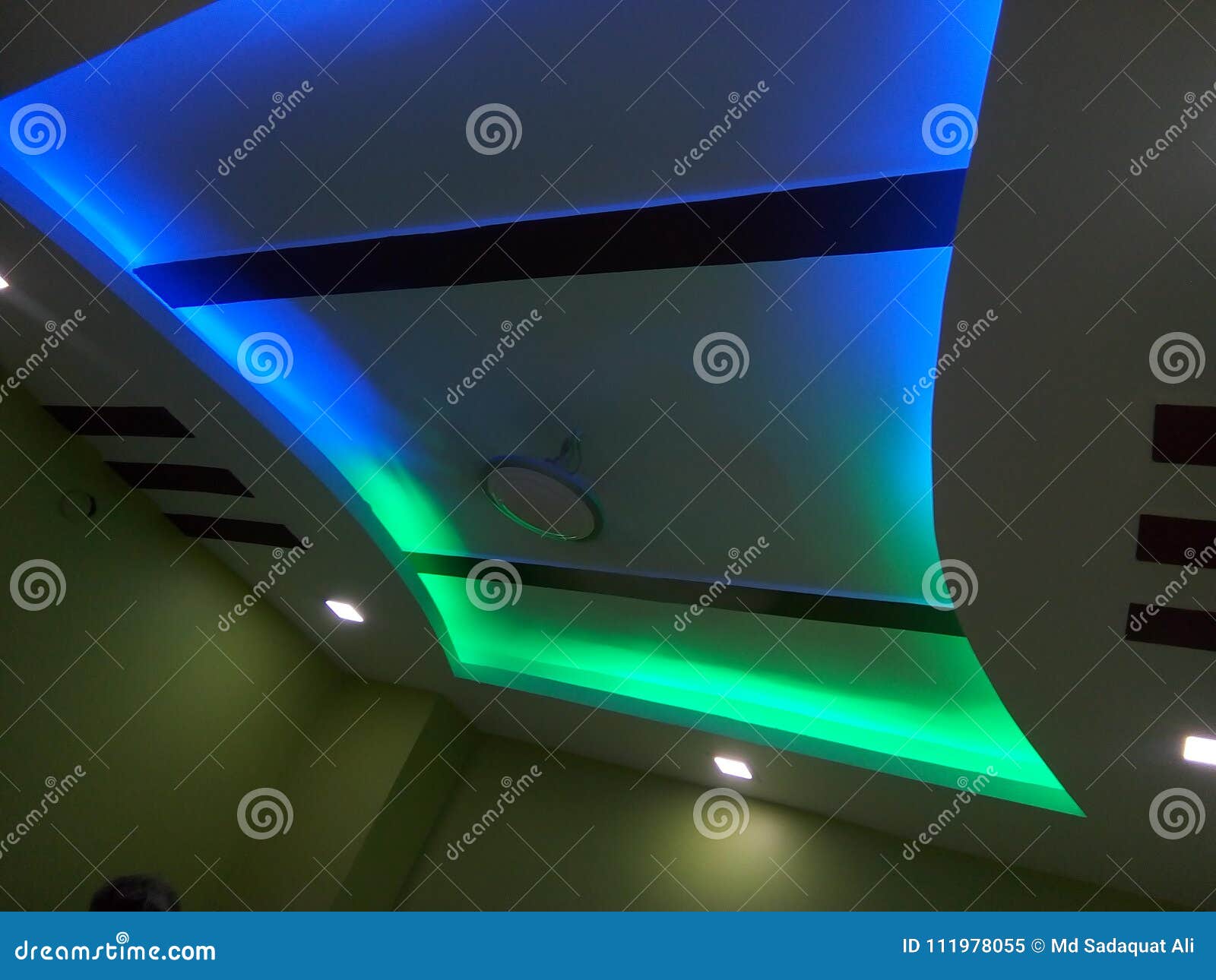 Beautiful False Ceiling Design Stock Image - Image of design, false ...