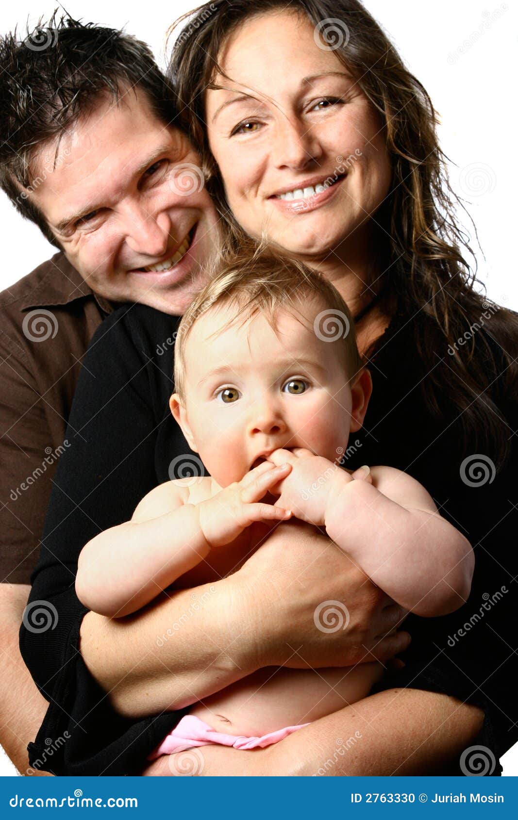 Beautiful Family with Chuckles Stock Photo - Image of gorgeous, chuckle ...
