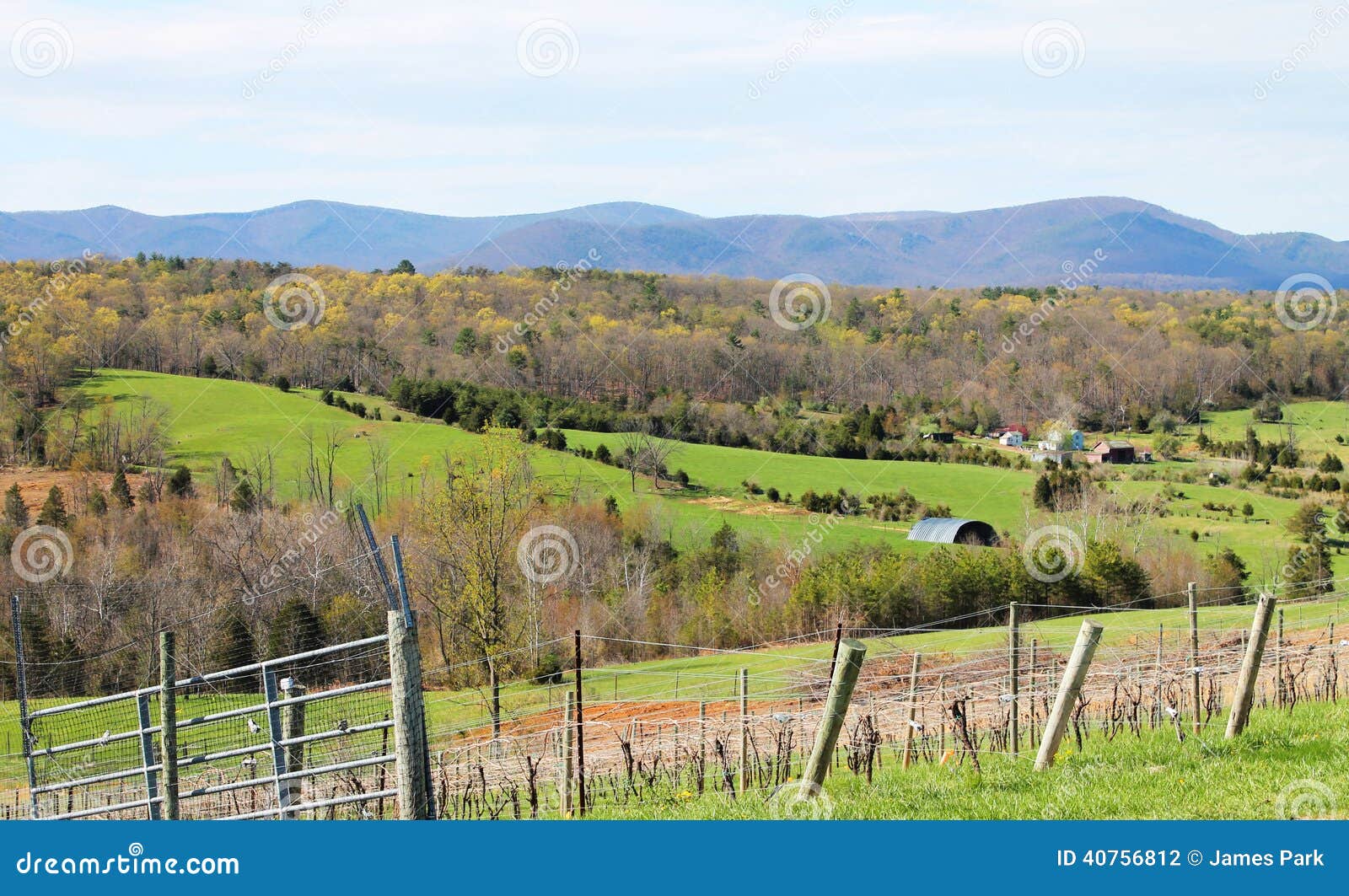 Beautiful Farm Land stock photo. Image of south, retreat - 40756812