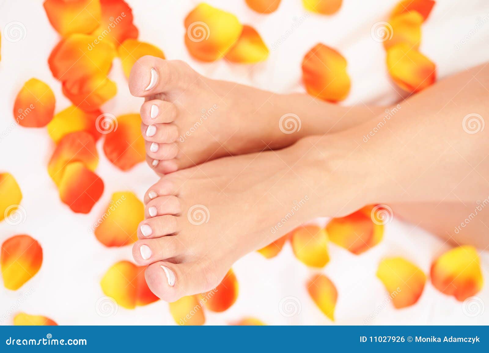 Beautiful feet stock photo. Image of elegance, body, duvet - 11027926