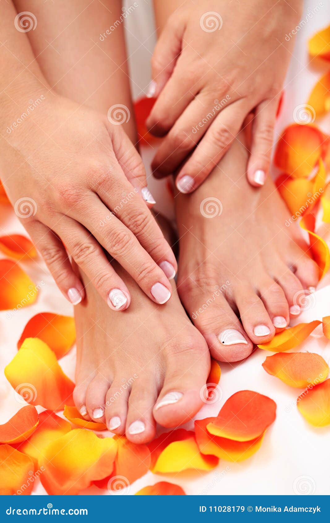 Beautiful feet stock image. Image of hands, rest, legs - 11028179