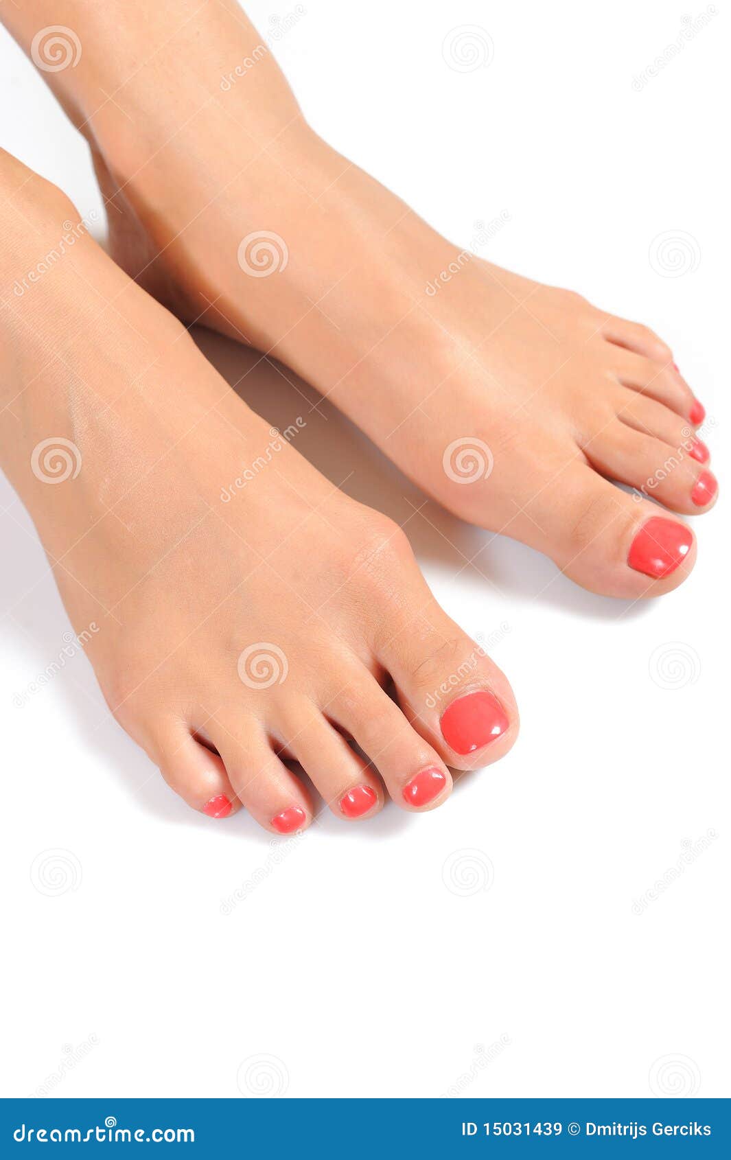 Beautiful Feet with Perfect Spa Pedicure Stock Image - Image of ...