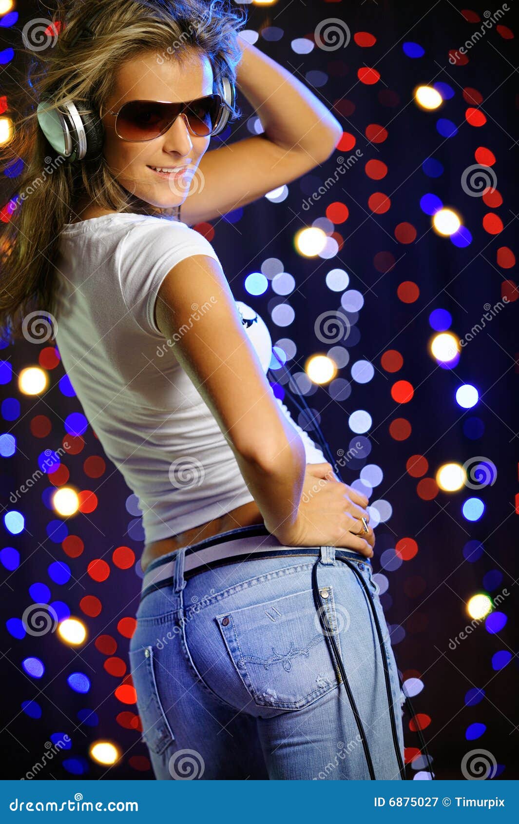 Beautiful female dancing stock image. Image of beautiful - 6875027