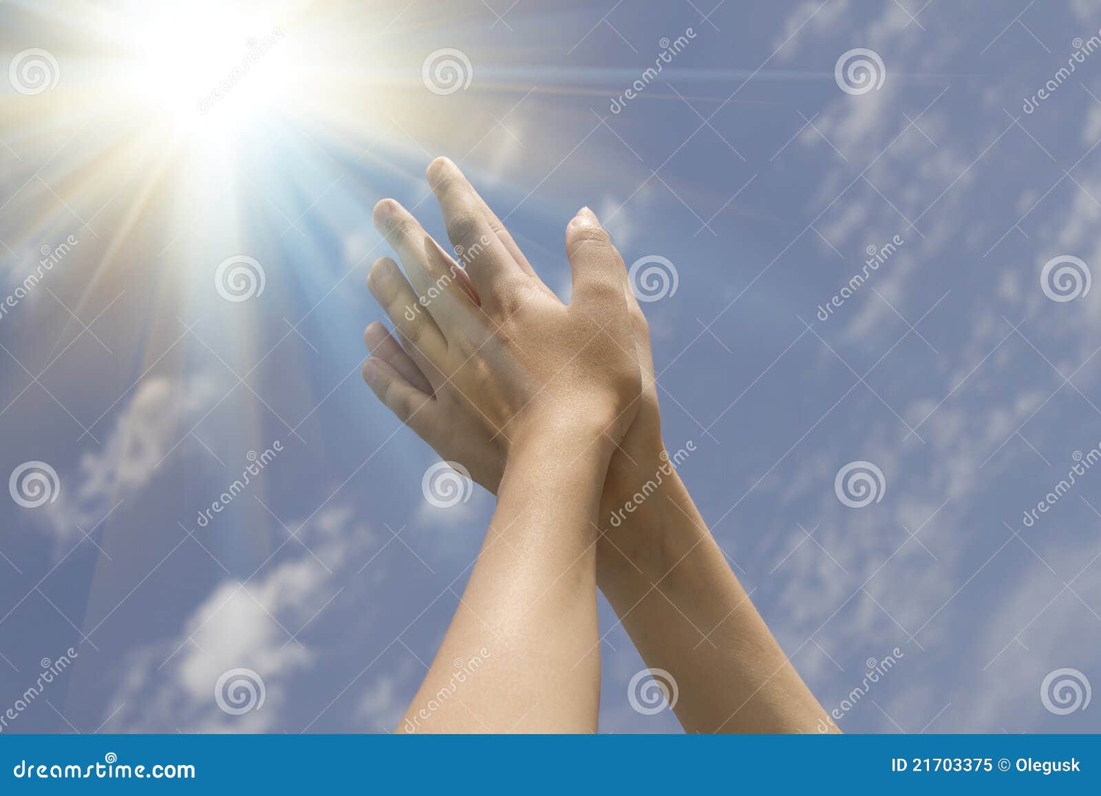 Beautiful Female Hands Sunrise Stock Image - Image of beautiful ...