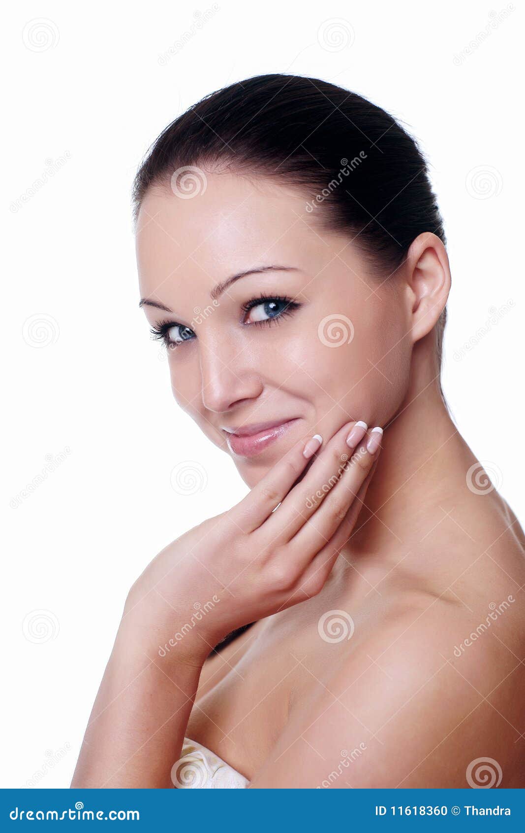 Beautiful female model stock photo. Image of close, clouseup - 11618360