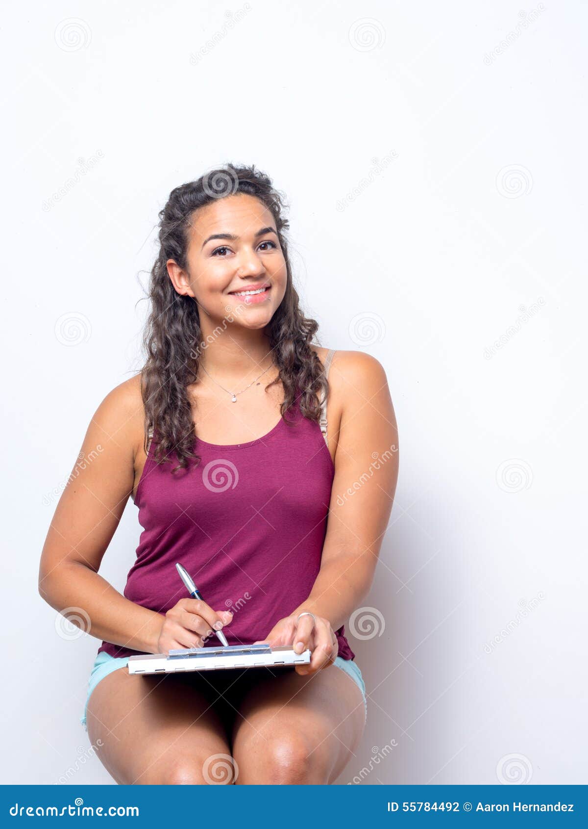 Beautiful Female with Natural Thick Body Stock Photo - Image of ...