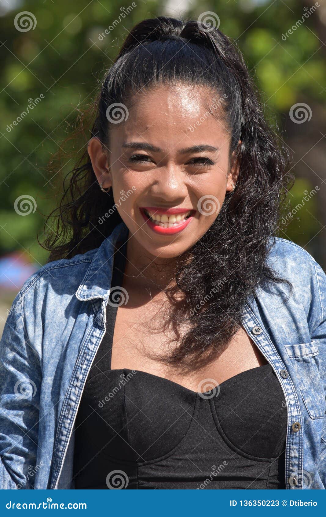 Beautiful Female Smiling stock image. Image of female - 136350223