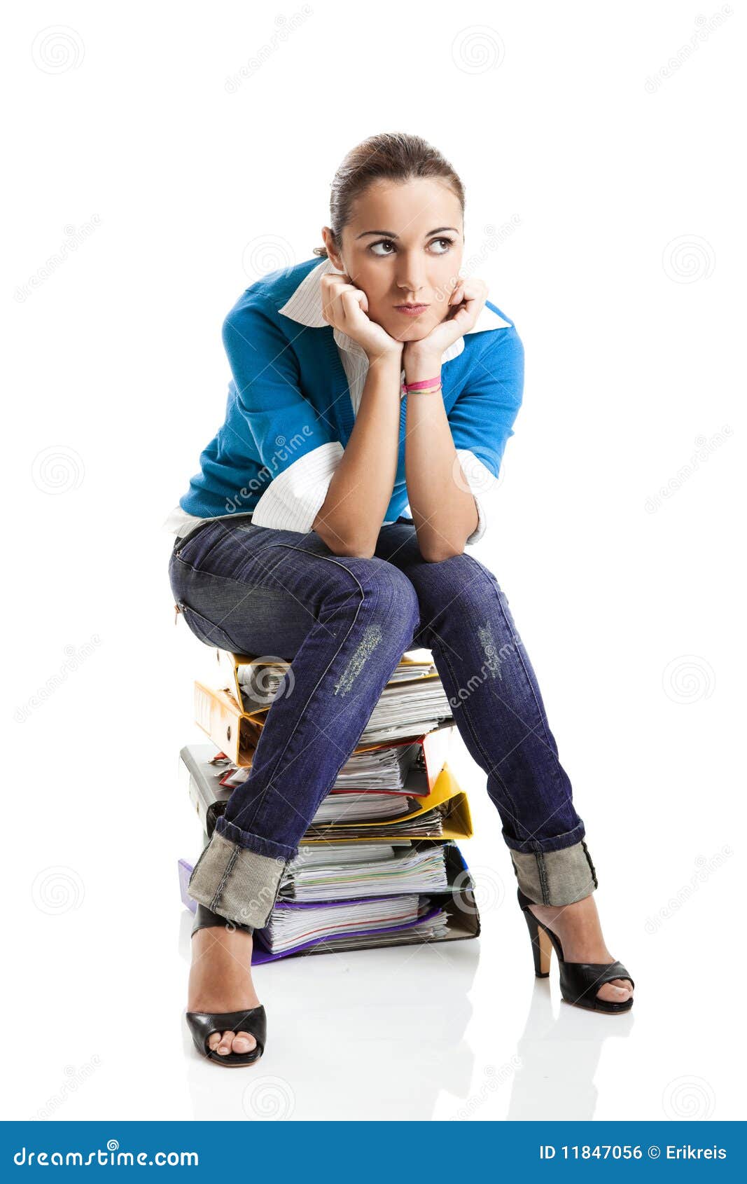 Beautiful female student stock photo. Image of friendly - 11847056
