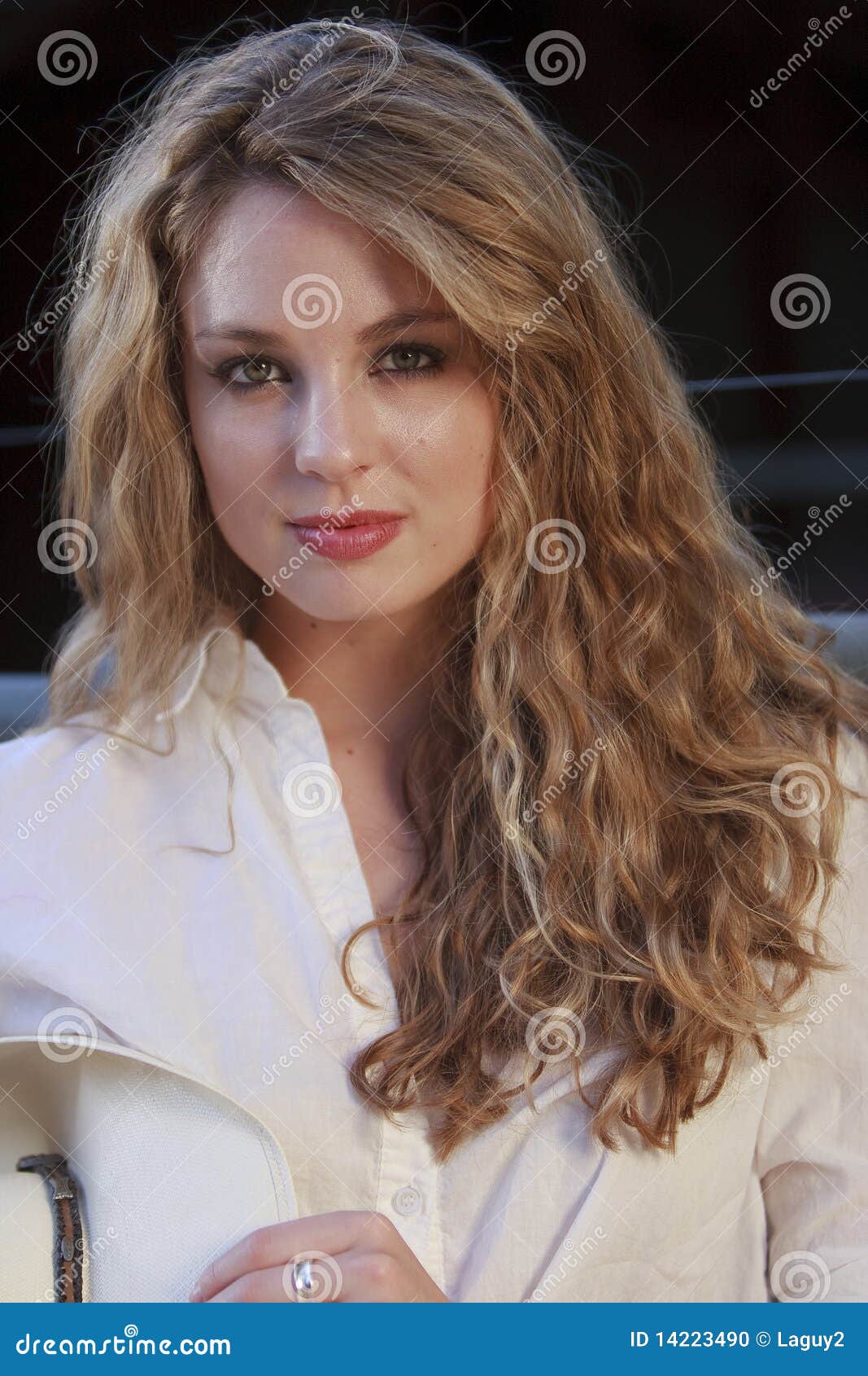 Beautiful Female White Model Posing Stock Photo - Image of blonde ...