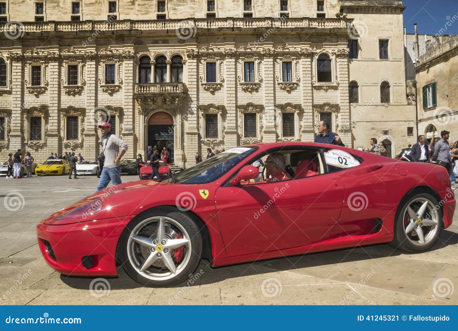 Beautiful Ferrari Modena Profile Lecce Editorial Photo - Image of lecce ...