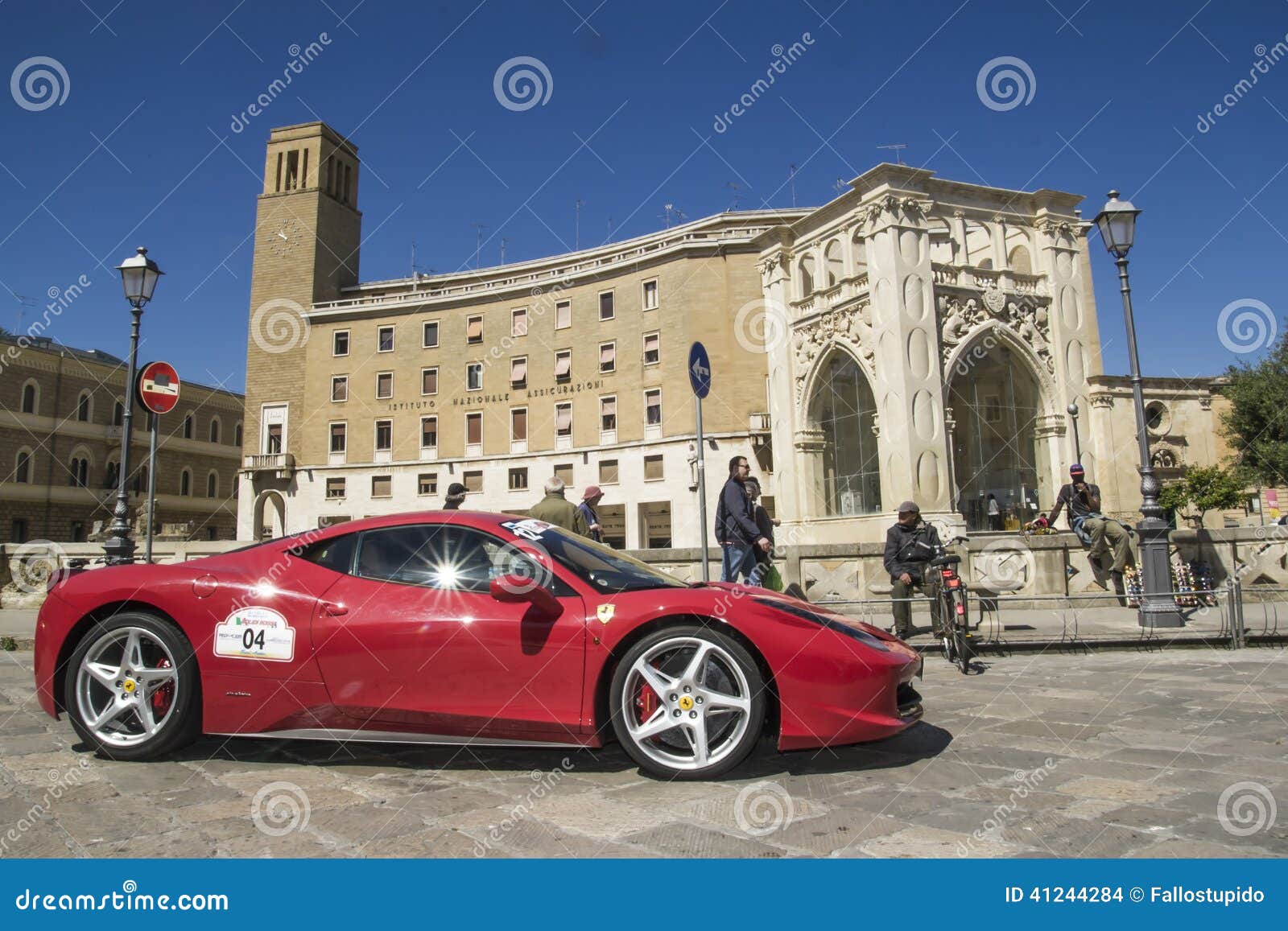 Beautiful Ferrari 458 Profile Lecce Editorial Stock Image - Image of ...