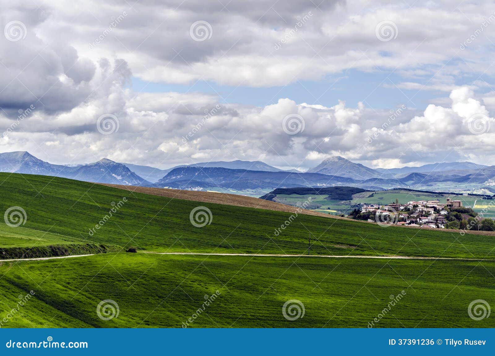 Beautiful fields stock photo. Image of valley, landscape - 37391236