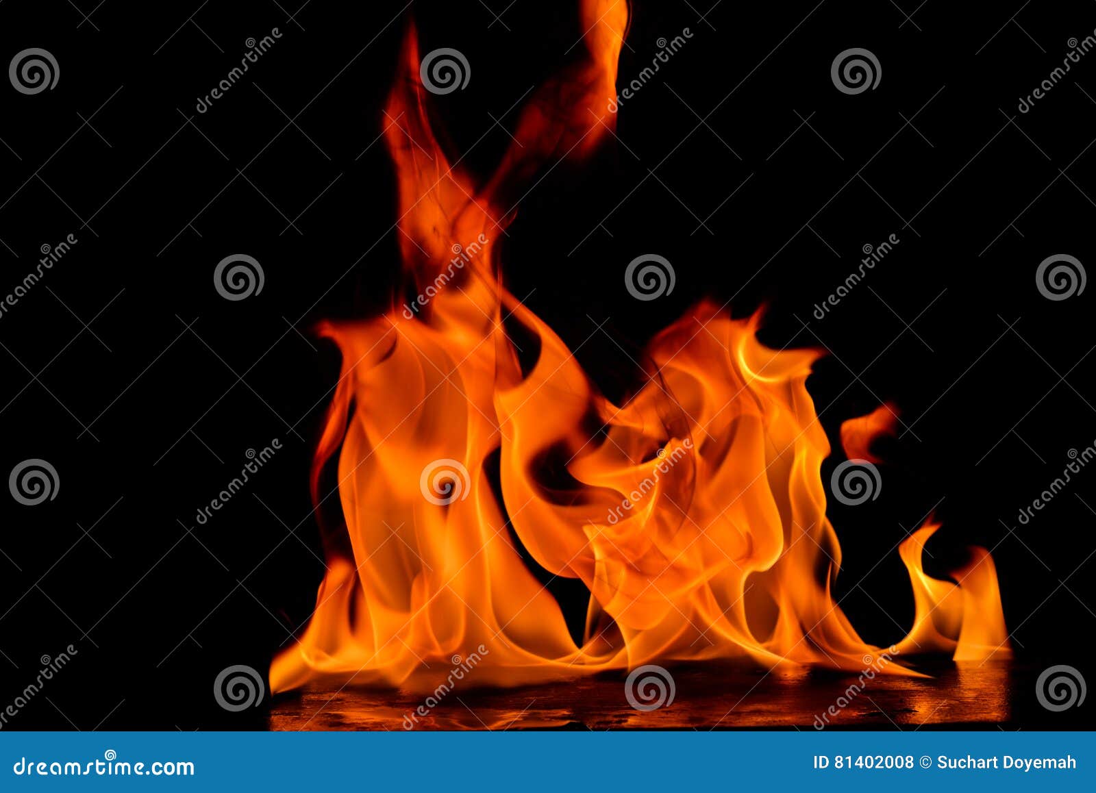 Beautiful fire flames stock photo. Image of energy, fireplace - 81402008