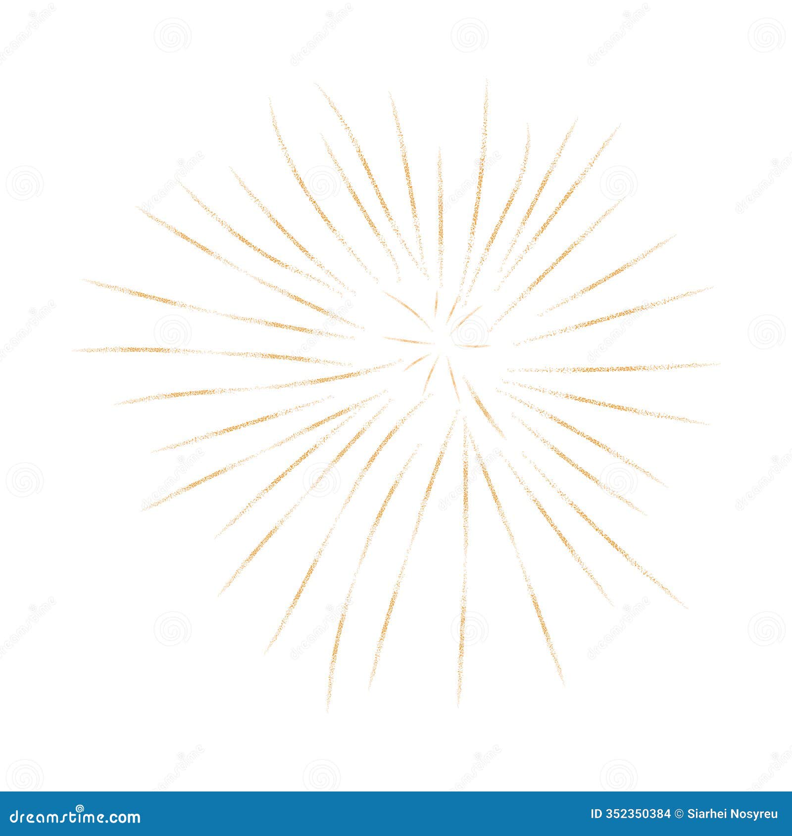 Beautiful Firework with Shining Sparks. Vector Illustration Stock ...