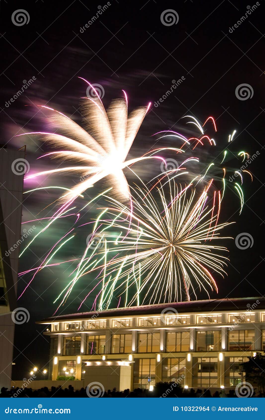 Beautiful Fireworks stock photo. Image of celebrate, event - 10322964