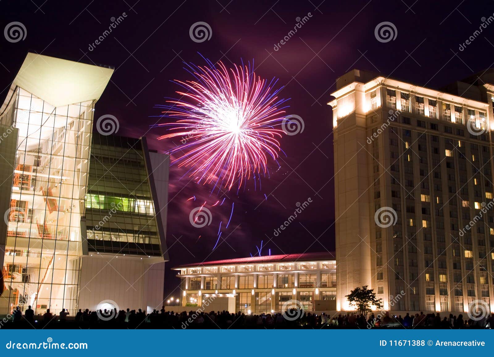 Beautiful Fireworks stock photo. Image of bright, abstract - 11671388