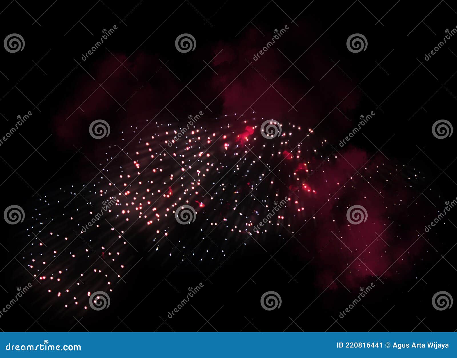 Beautiful Fireworks Effect Overlay Texture Sparkle with Abstract Dark ...