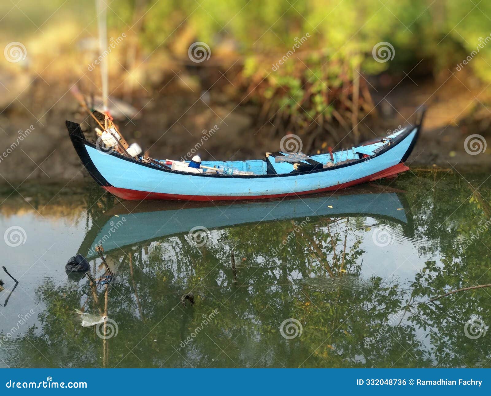 Beautiful Fishing Boat Docked at the River Side Stock Photo - Image of ...