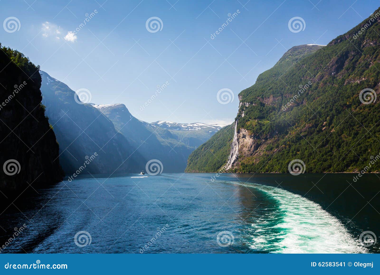 Beautiful fjords of Norway stock image. Image of morning - 62583541