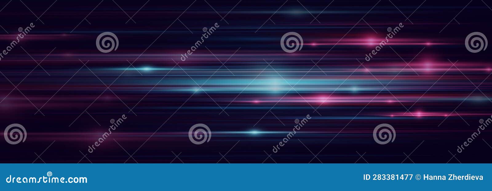 Beautiful Flash of Light and Spark. Special Effect, Speed Line Stock ...