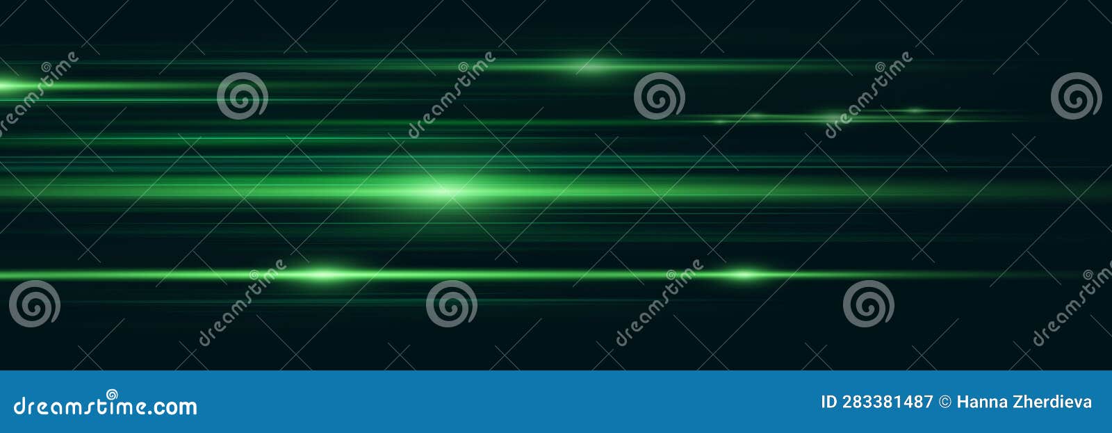 Beautiful Flash of Light and Spark. Special Effect, Speed Line Stock ...