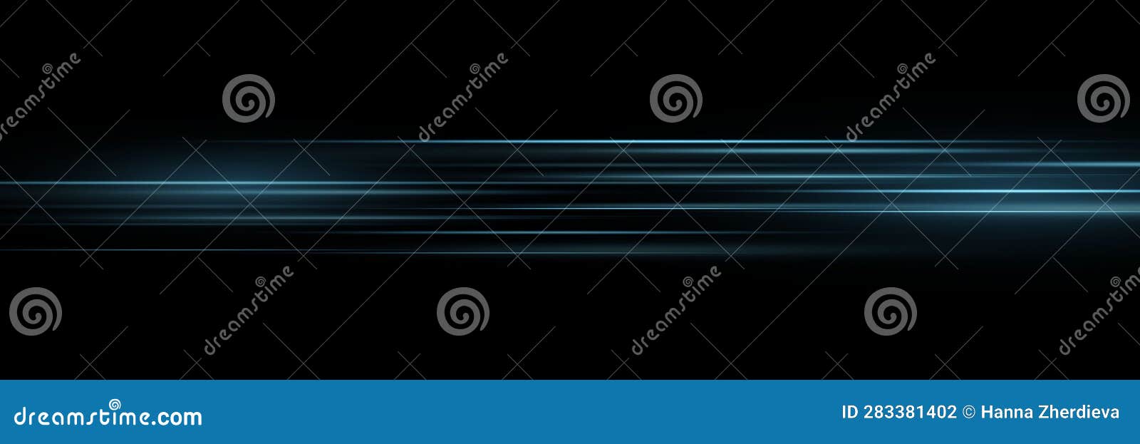 Beautiful Flash of Light and Spark. Special Effect, Speed Line Stock ...