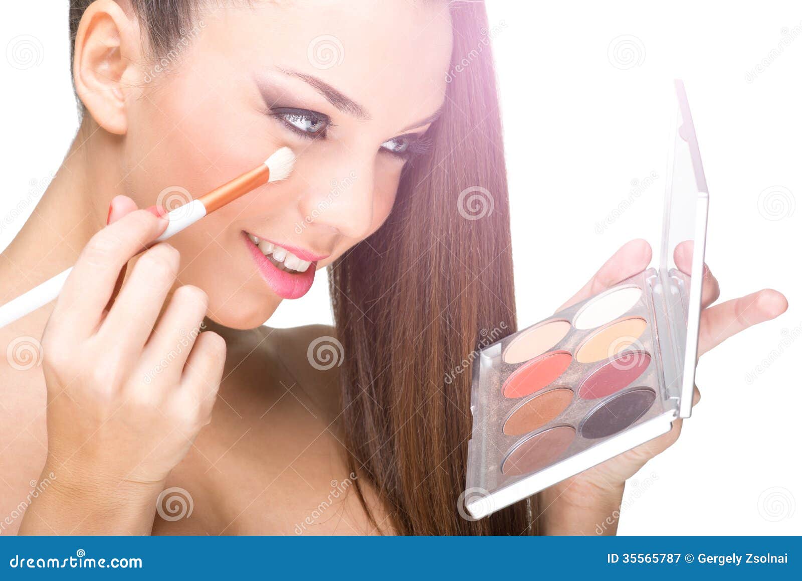 Beautiful, Flawless Skin Model Stock Image - Image of face, beauty ...
