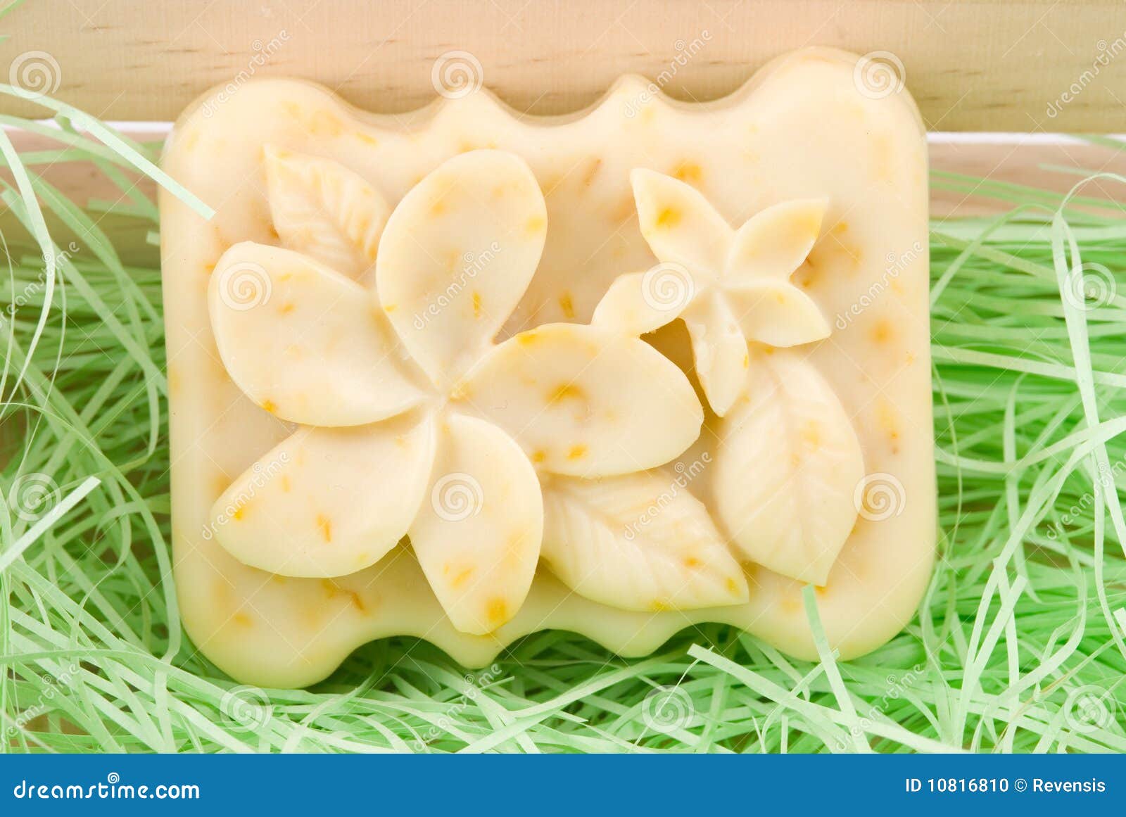 Beautiful Flower Picture in Handmade Soap Stock Photo - Image of luxury ...