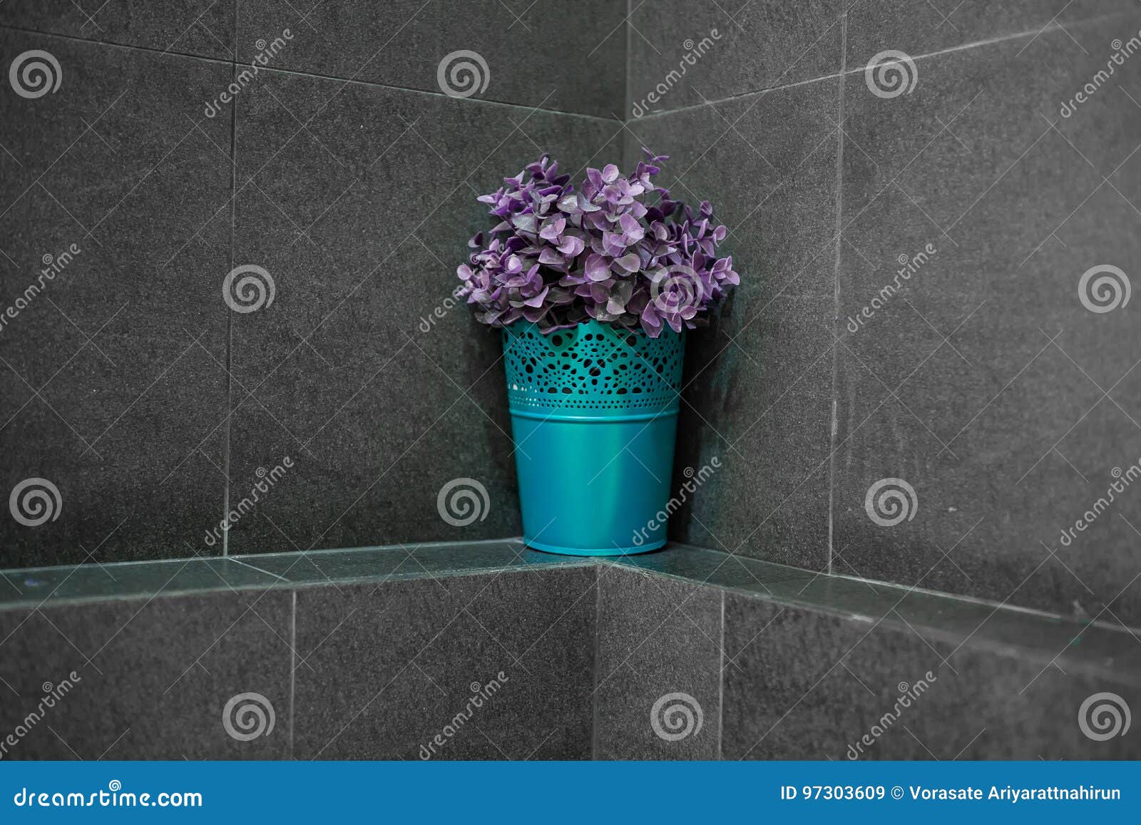 Beautiful Flowers in the Buckets Stock Image - Image of decoration ...