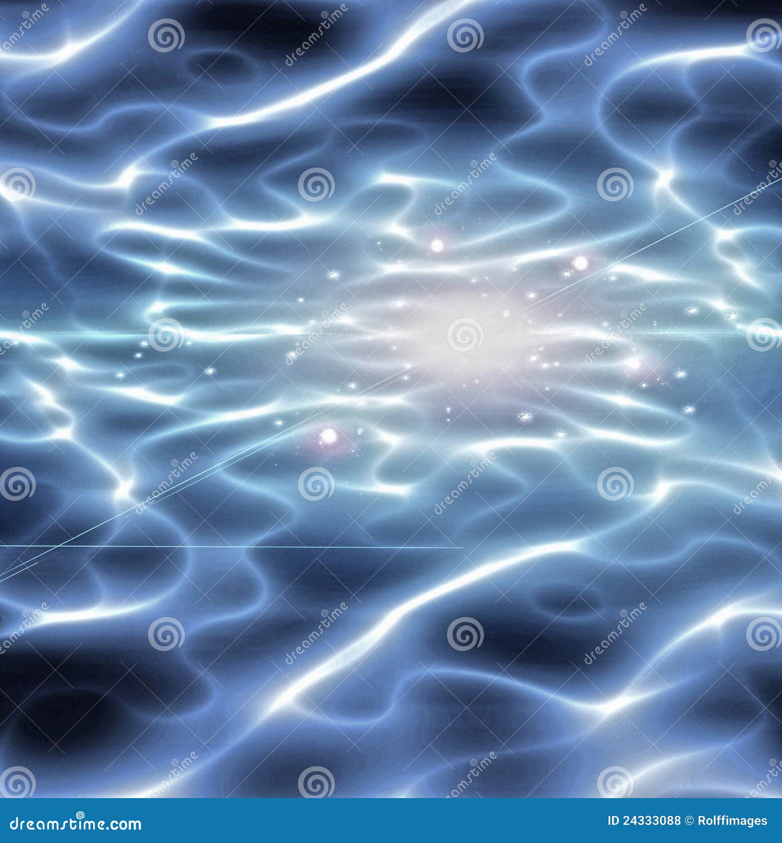 Beautiful Flowing Light Abstract Stock Illustration - Illustration of ...