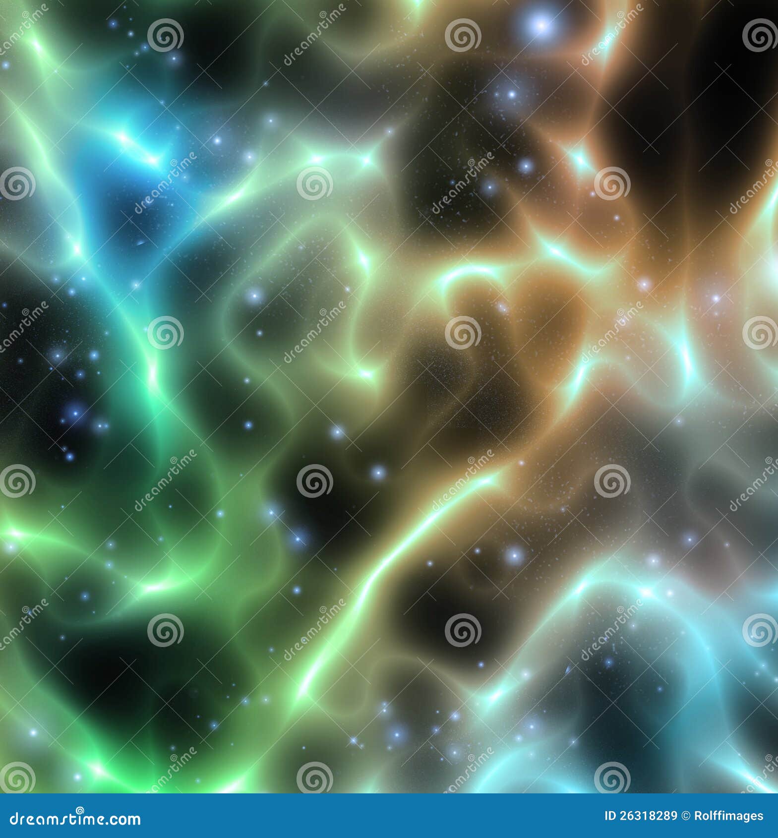 Beautiful Flowing Light Abstract Stock Illustration - Illustration of ...