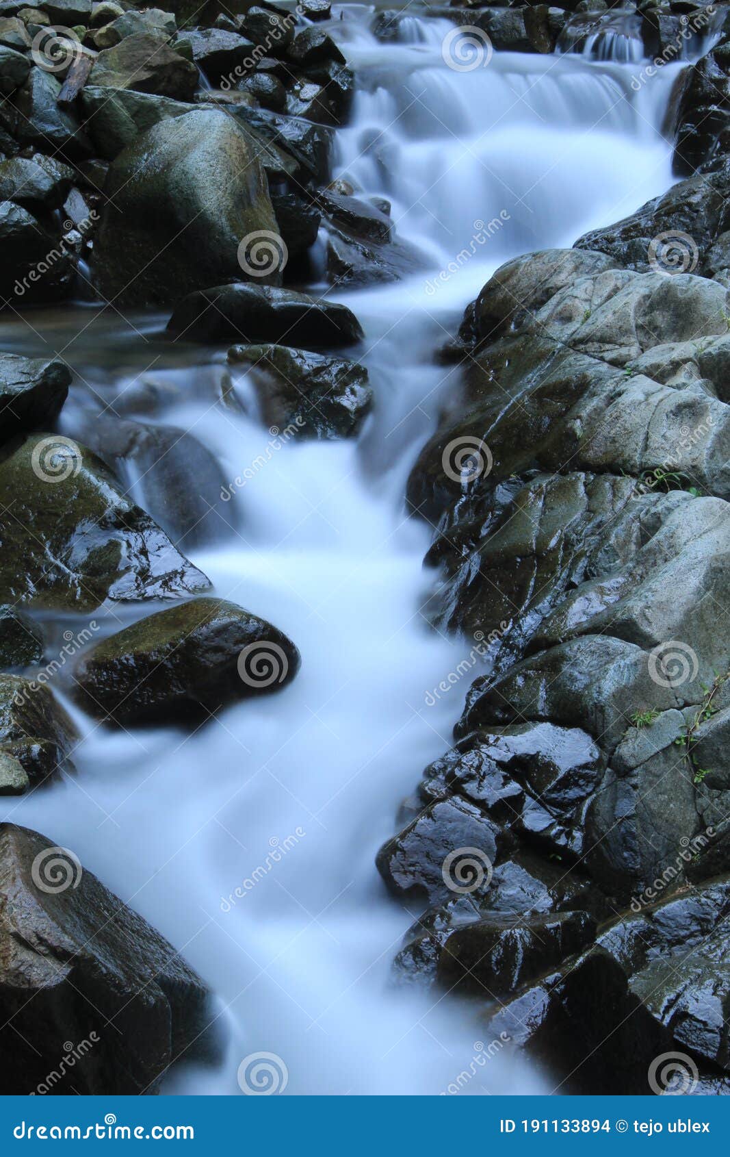 Beautiful Flowing River Water Stock Photo - Image of wilderness ...
