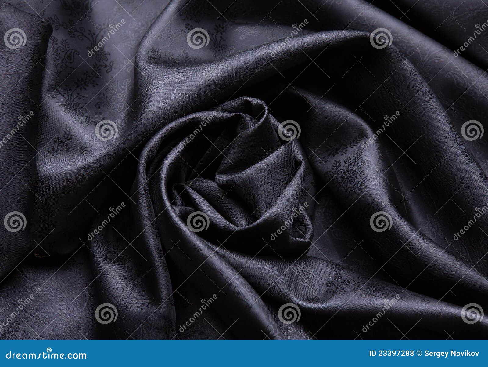 Beautiful Folded Silk Fabric Stock Photo - Image of fashion, drapery ...