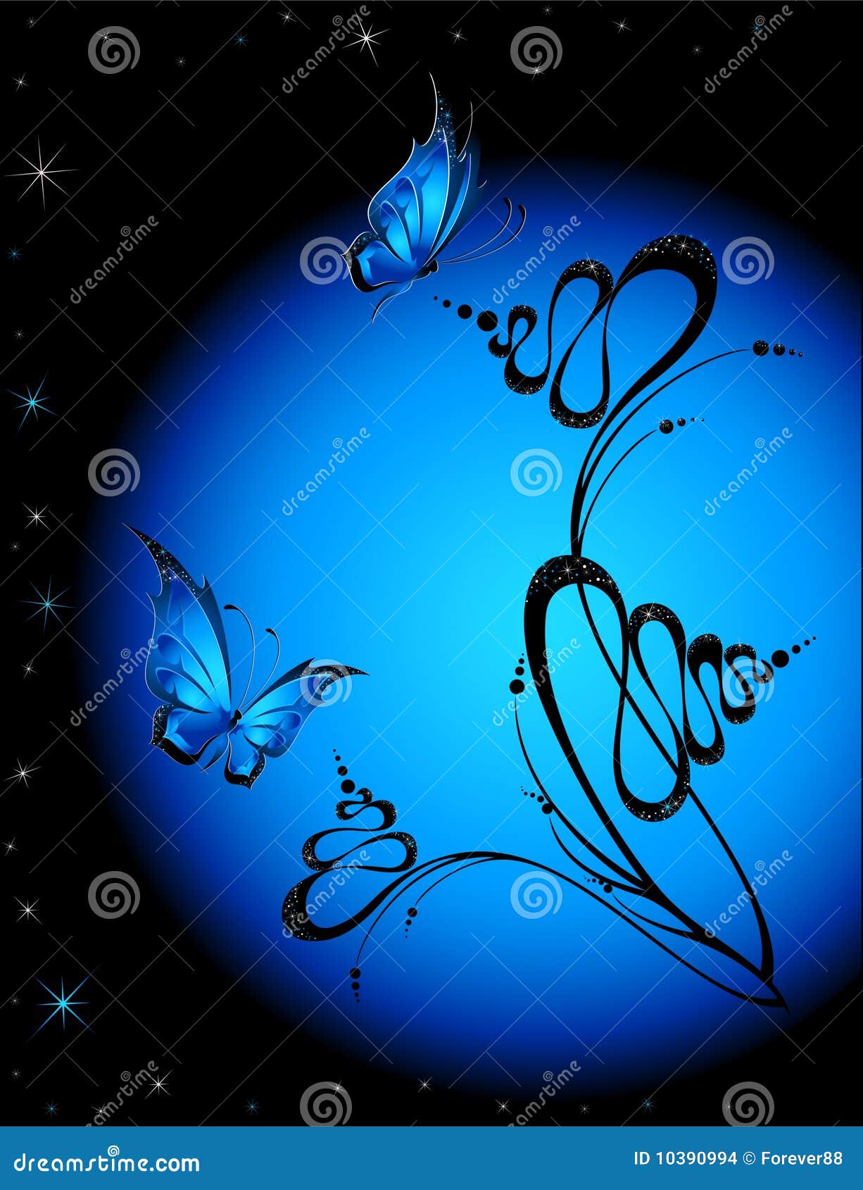 Beautiful framework stock vector. Illustration of romantic - 10390994