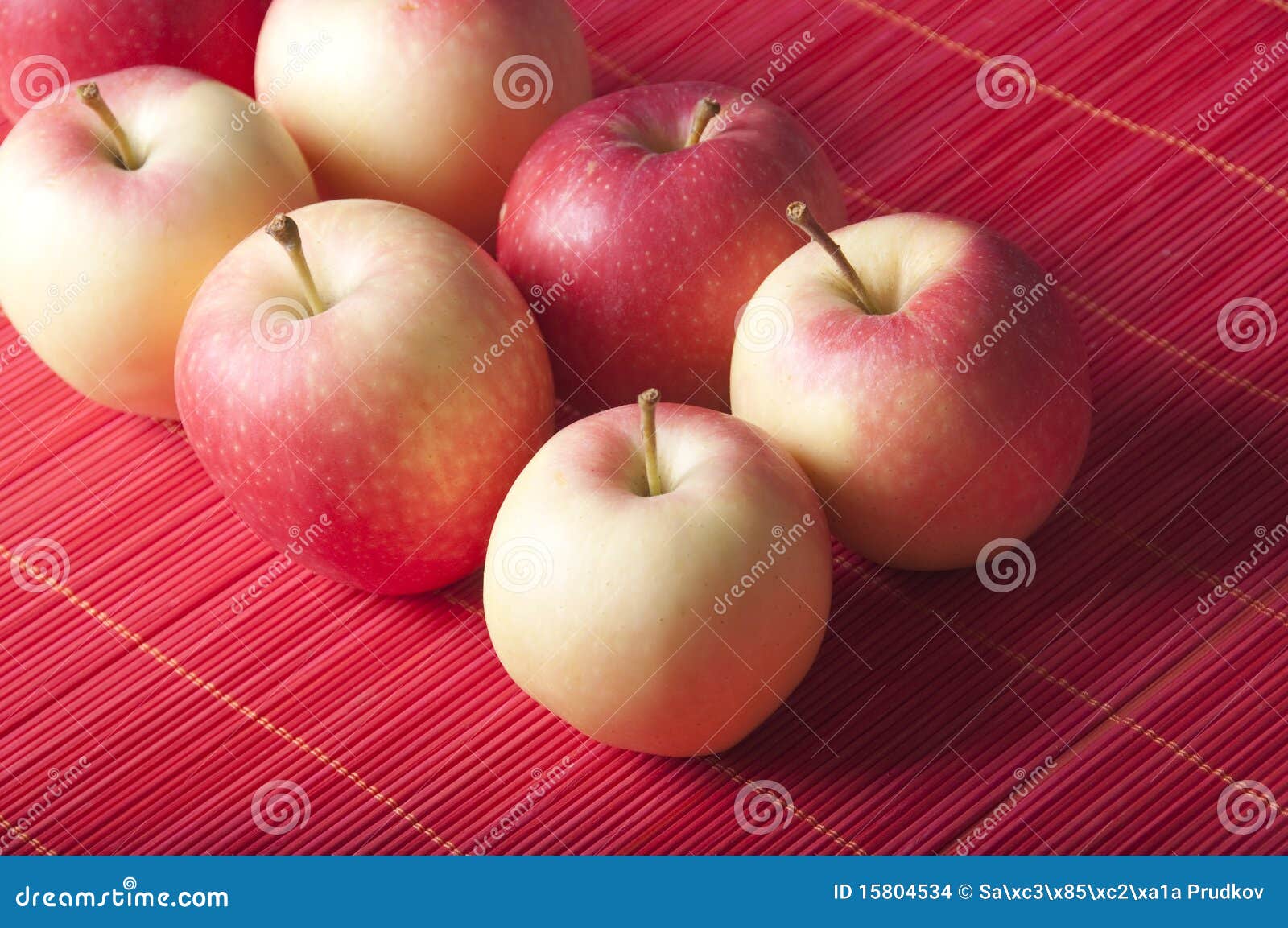 Beautiful fresh apples stock photo. Image of apple, rows - 15804534