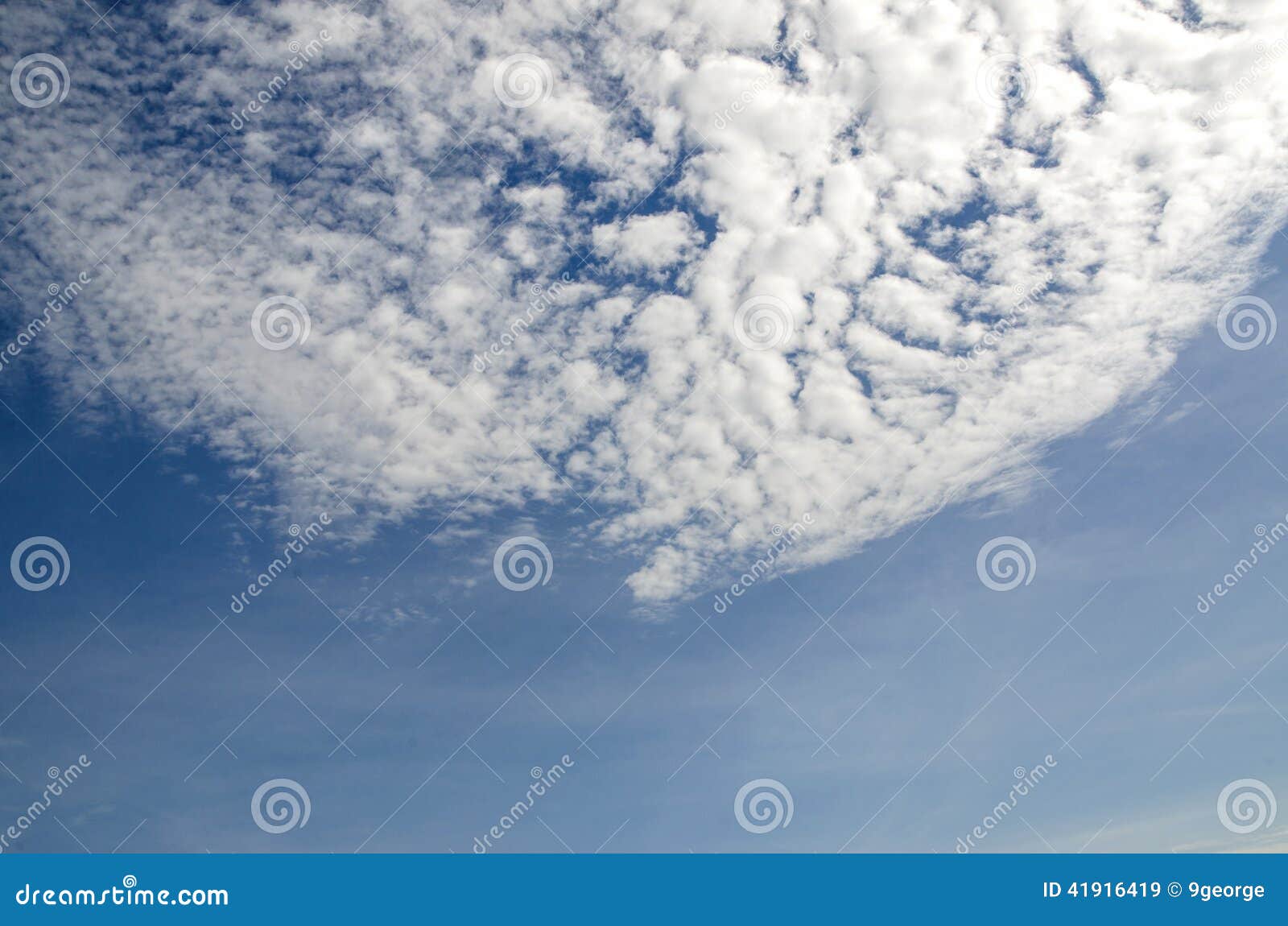 Beautiful Fresh, Bright Clouds with Blue Sky in Bright Day for Scene ...