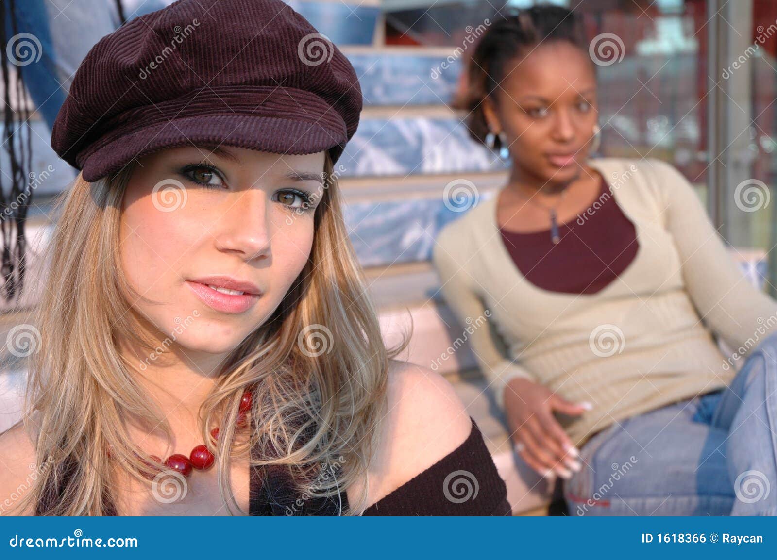 Beautiful Friends stock photo. Image of beauty, adolescents - 1618366