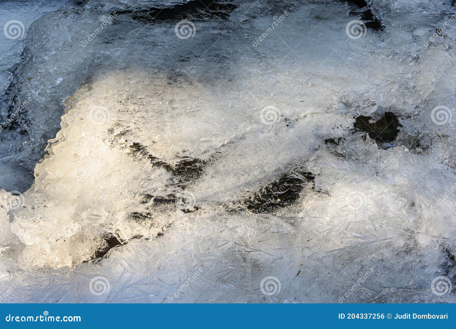 Beautiful Frozen Ice Patterns Stock Photo - Image of shapes, season ...