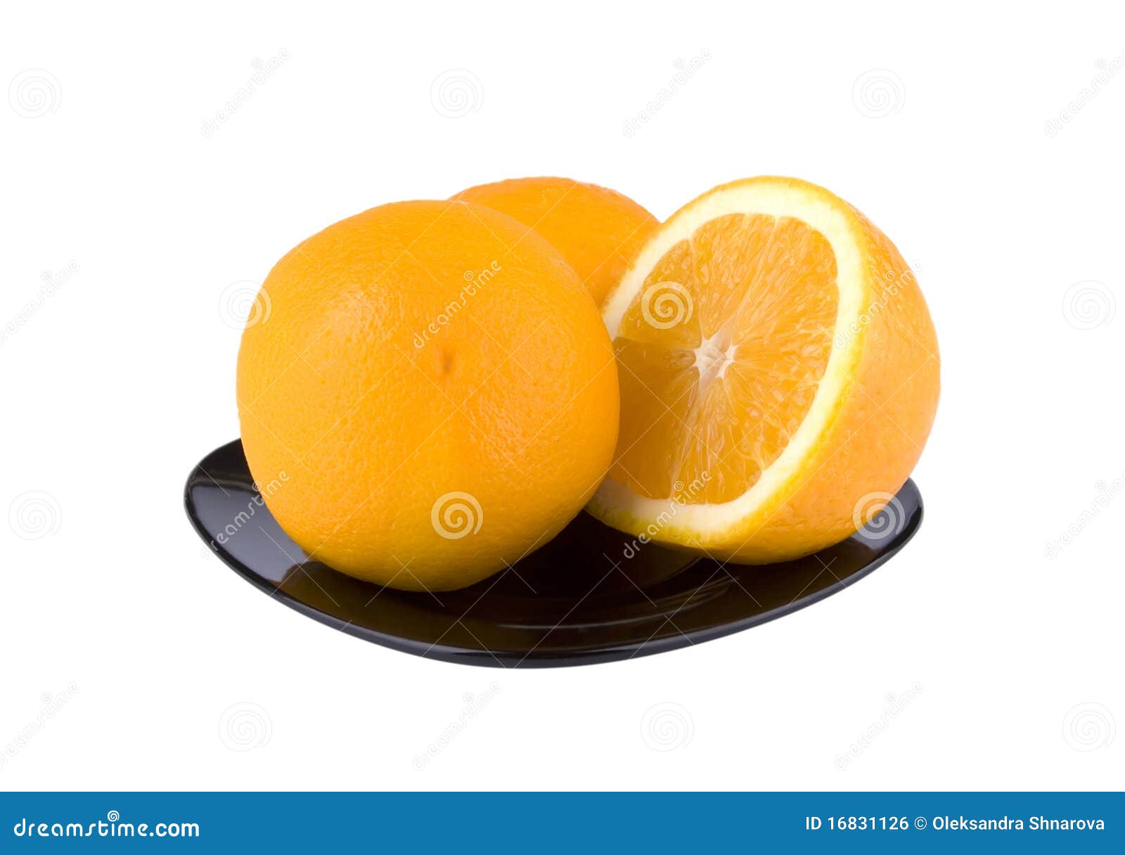 Beautiful Fruit of an Orange Stock Photo - Image of white, vegetarian ...