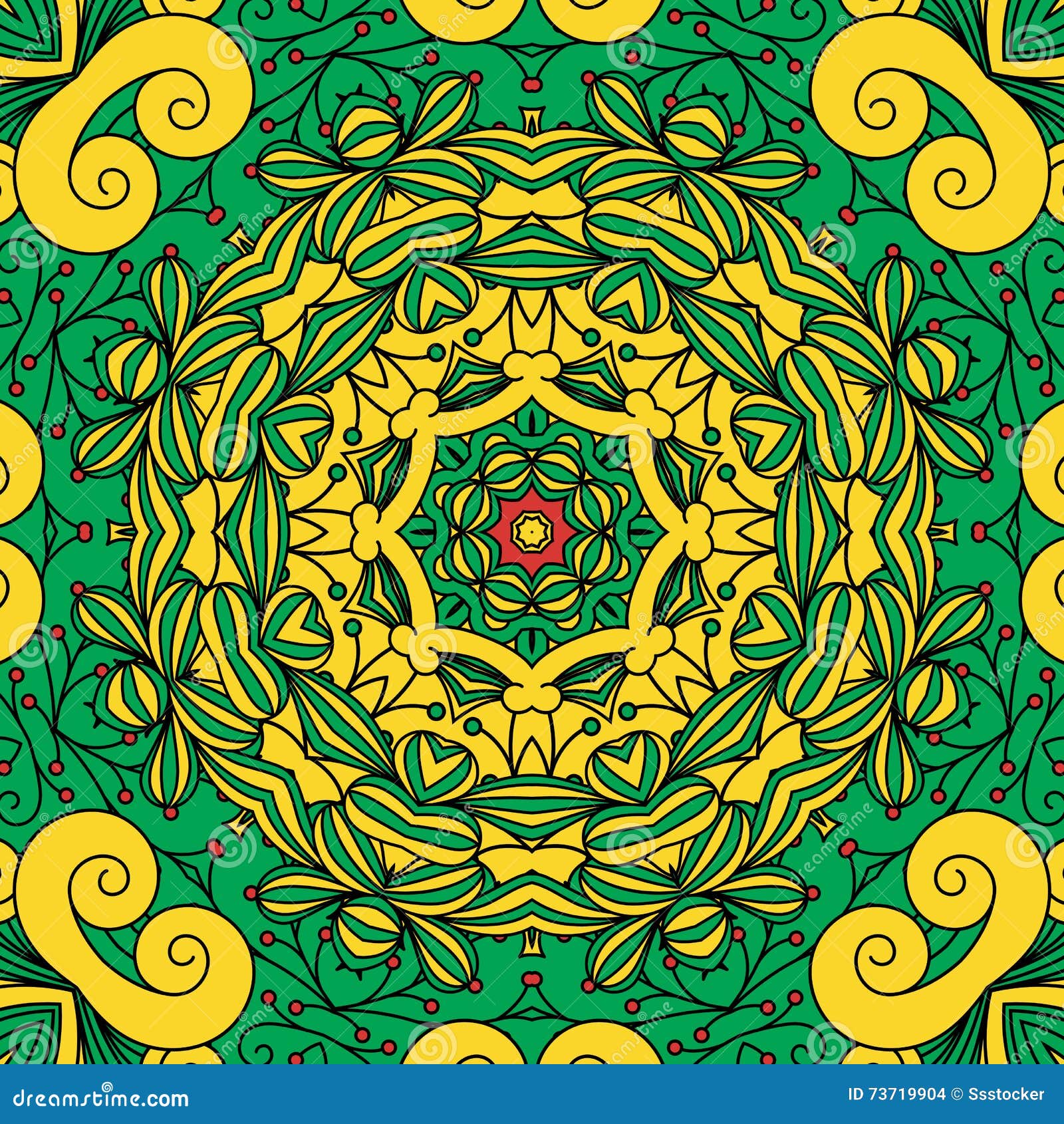 Beautiful Full Frame Background with Patterns Stock Vector ...